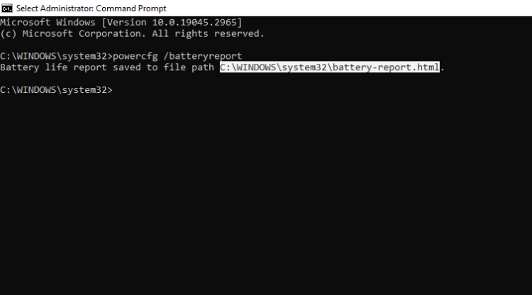 How to Get Your Battery Report on HP Laptop