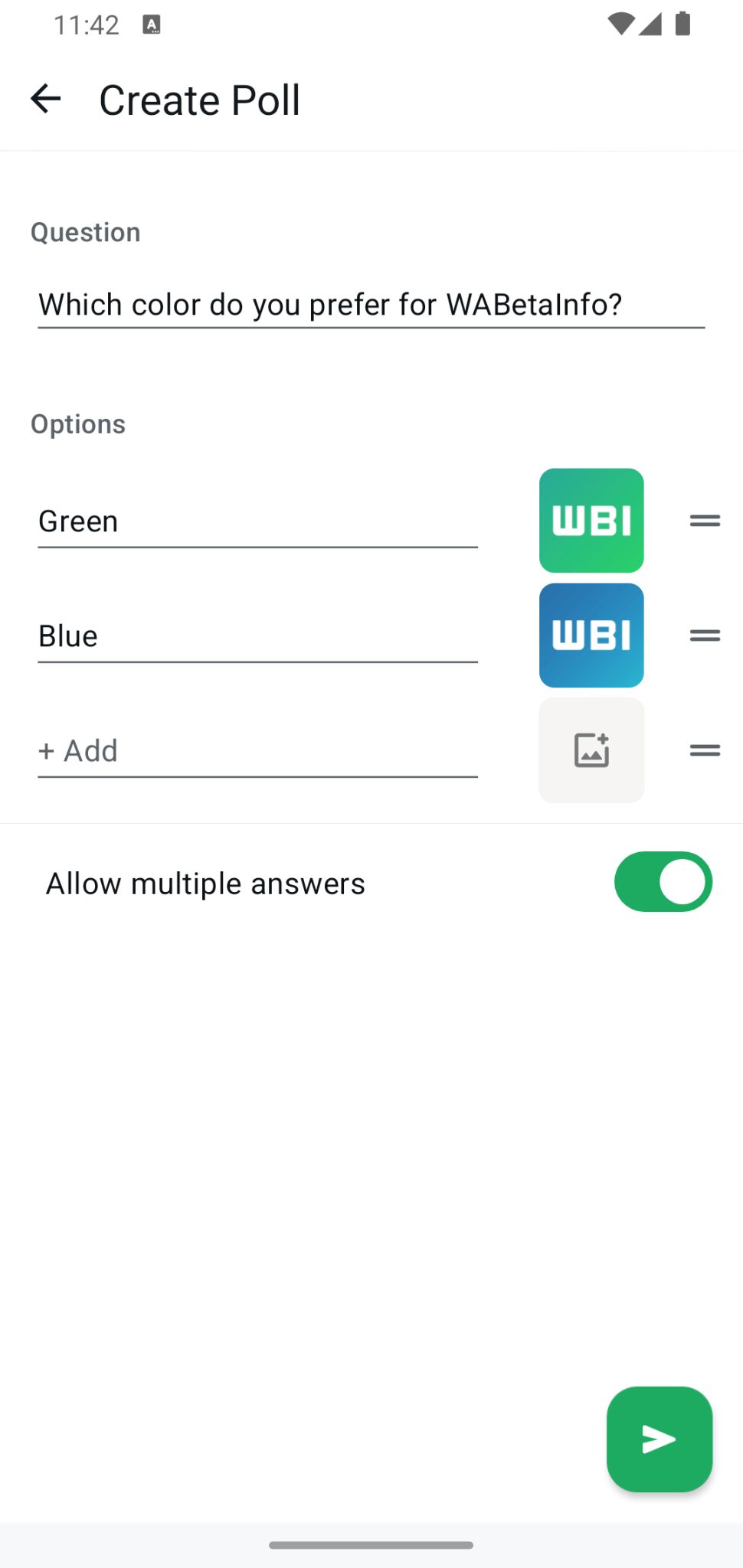 You Can Now Add Images to Polls on WhatsApp