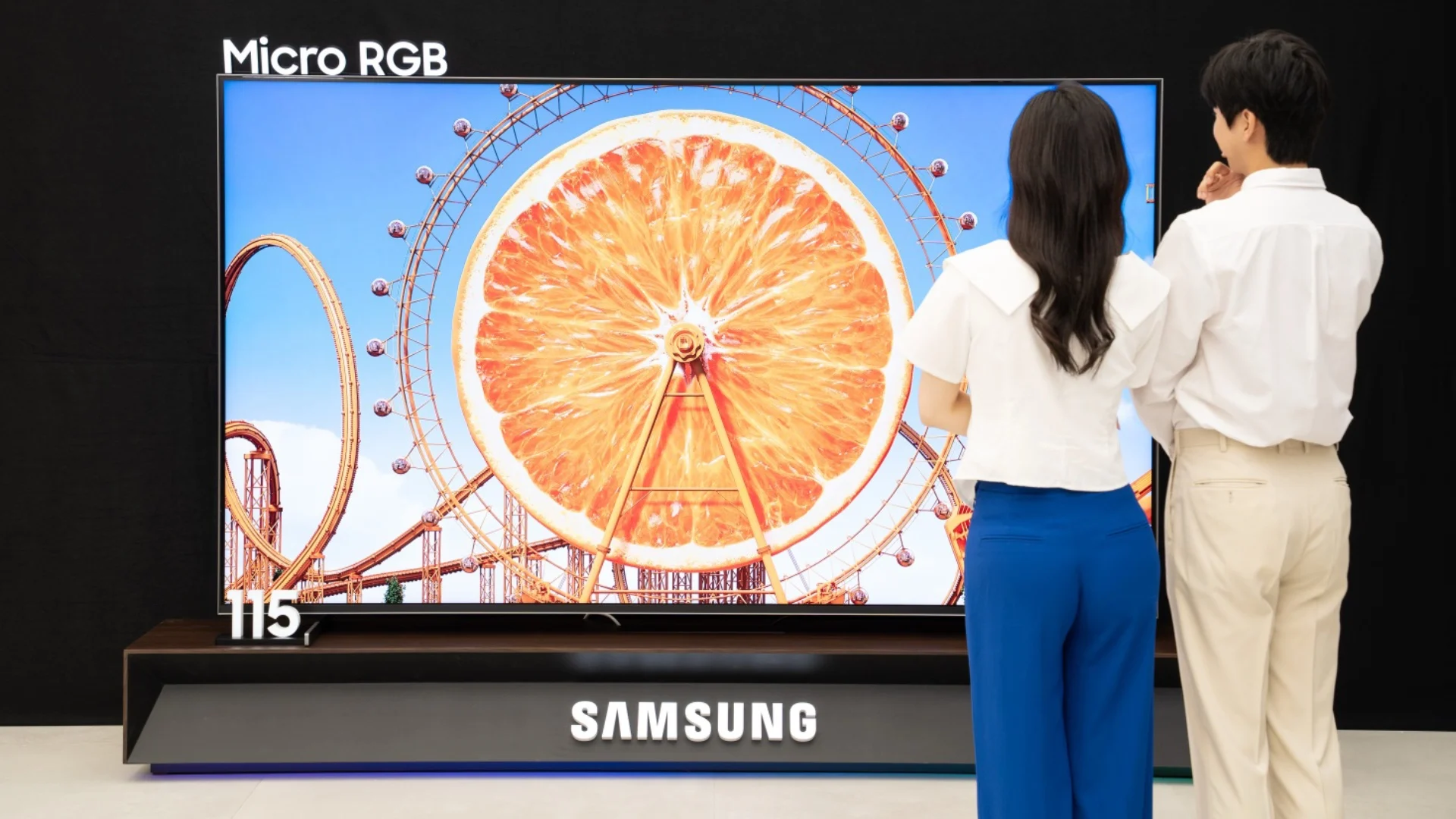Samsung Launches World's First Micro RGB TV Display To Rival LG's OLED