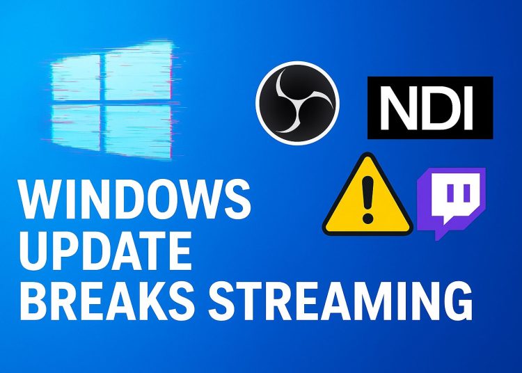 How to Fix Broken Streaming After the Latest Windows Update