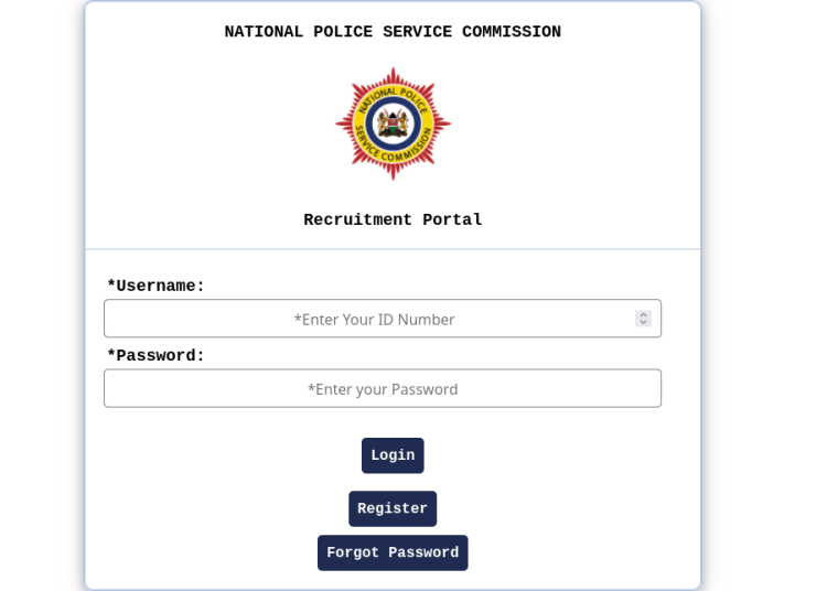 Kenya Police Recruitment 2025 Goes Digital: How to Apply via NPSC Portal
