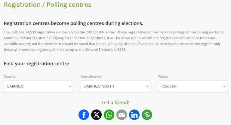 How to Find Your Nearest IEBC Voter Registration Center in Kenya