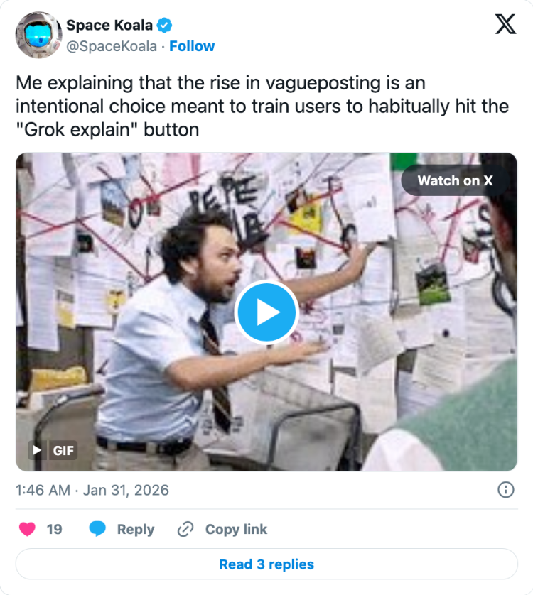 This Vagueposting Is Wearing Us All Out